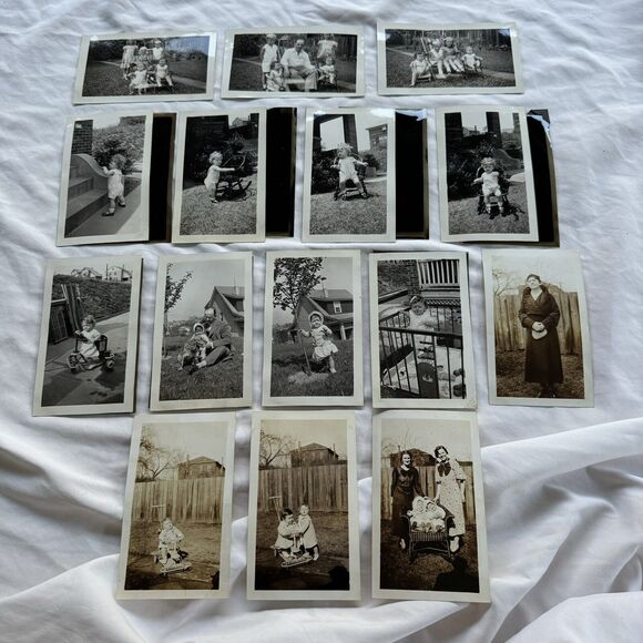 Art | Antique 1934 Family Photos Some With Negatives Shot Outdoors ...
